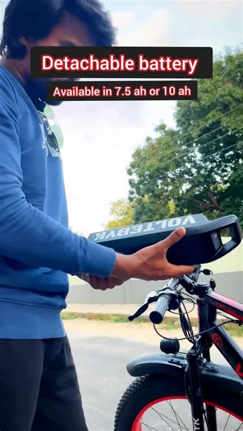 Green Steel Electric Fat Bike 21 Gears Range Upto 50 Kms Automatic