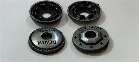 Metal Round Denim Grey Whole Button Set At Rs 3piece In New Delhi Id 2853871975891