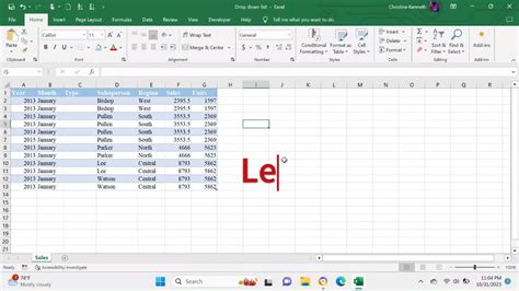 How Data Validation And Dropdown Lists Can Help Christine Kenneth