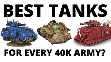 Warhammer 40k Armored Vehicles