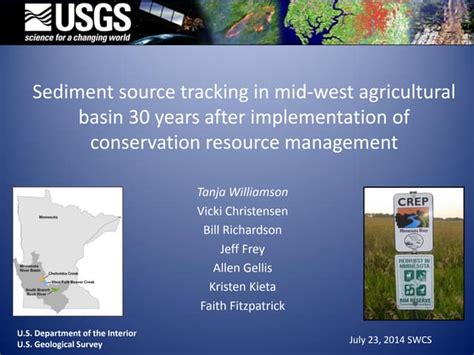 Sediment Source Tracking In Midwest Ppt