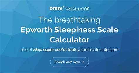 Epworth Sleepiness Scale Calculator