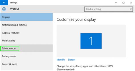 How To Enable Or Disable Tablet Mode In Windows Laptop Mag