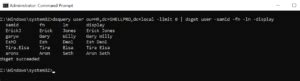 Dsquery List All Users ShellGeek