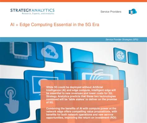 AI Edge Computing Essential In The 5G Era