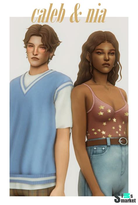 Волосы Ли Вэй для Симс 4 для Симс 4 Скачать мод