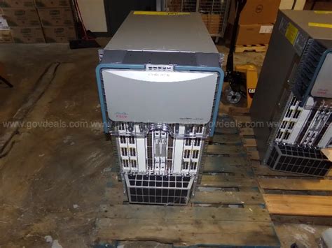 Powered On Cisco Slot Shassis 1 Units Govdeals