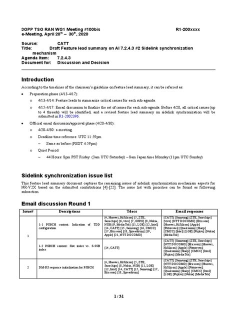 Draft R1 2002396 Feature Lead Summary 2 On Ai 7243 Sidelink