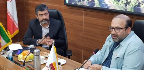 نشست مدیرعامل شرکت گاز استان با مدیرعامل فولاد خوزستان شرکت فولاد