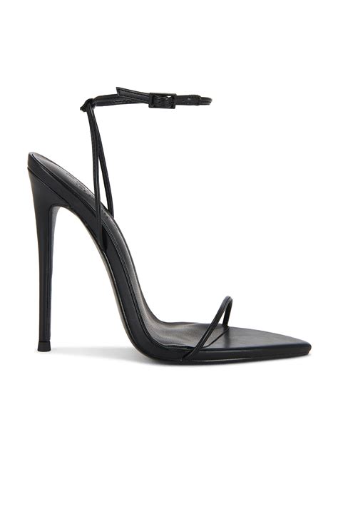Femme La The Andx Sandal In Nero Revolve