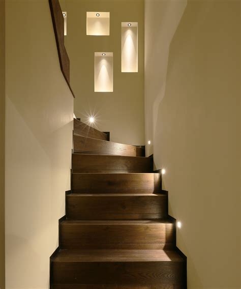 Staircase Lighting Ideas 17 Styles To Light Up Your Treads Real Homes Staircase Wall