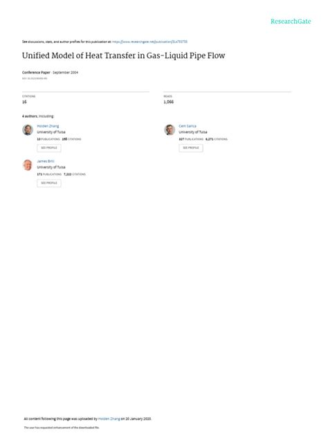 Zhangwangsaricabrillspe Po Heattransfer Pdf Heat Transfer Fluid
