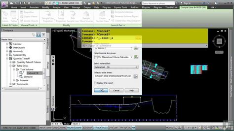 Autocad Civil 3d Tutorial Earthwork Volumes Infiniteskills Youtube