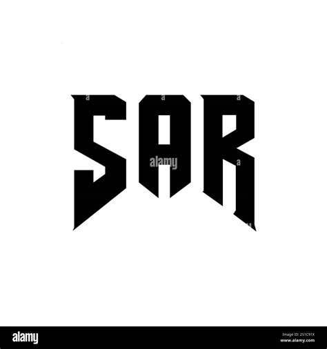 Sar Letter Logo Design For Technology Company Sar Logo Design Black And White Color Combination