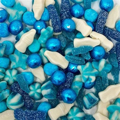 Blue Sweets Mix 1kg → Sweet 4 All Events Online Sweet Shop Uk