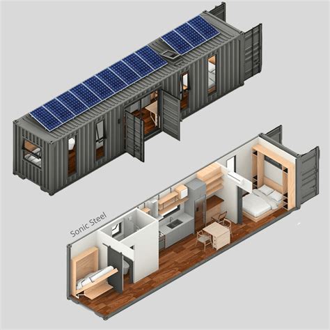Build Shipping Container Homes Layout Evuel