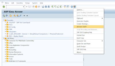 Changing SAP GUI Standard Screen Using GuiXT