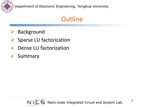 Ppt Gpu Sparse Lu Factorization And Its Application In Circuit Simulation Powerpoint