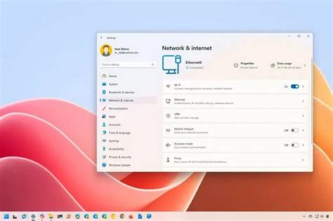 ویژگی های جدید شبکه در ویندوز 11 نسخه 24h2 آپدیت 2024