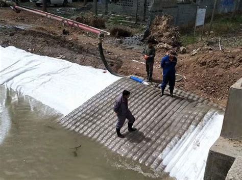 模袋混凝土施工 盐城市海能水下工程有限公司