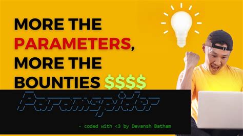 master web parameter discovery with paramspider install and use of