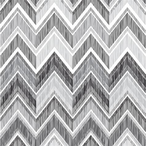 Abstract Geometric Seamless Pattern Fabric Doodle Zig Zag Line