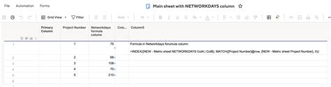 Can I Use Dates In Another Sheet To Calculate The Difference Between Two Dates Networkdays