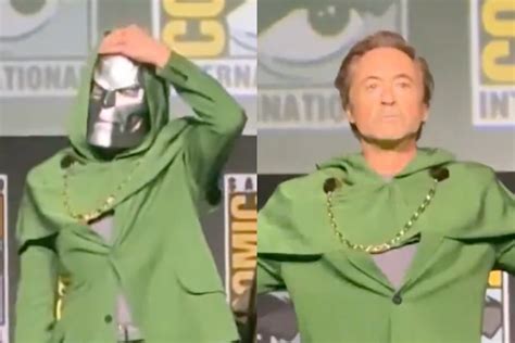 로버트 다우니 주니어가 충격적인 새로운 역할로 마블에 복귀했다고 밝혔습니다