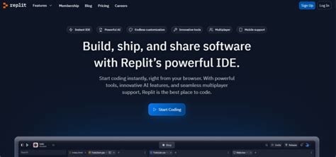 Replit Collaborative Coding Platform Powered By Ai