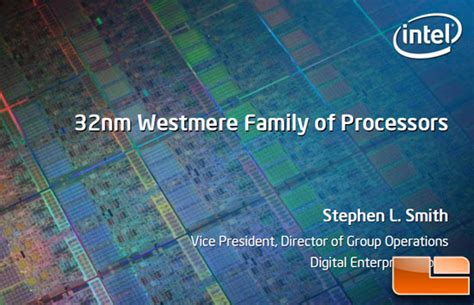 Intel 32nm Westmere Desktop Processor Roadmap Exposed Legit Reviews