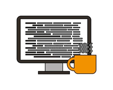 programming coding language stock vector illustration of electronic information 145162090