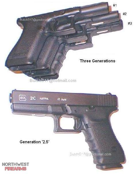 Glock Generations Northwest Firearms Oregon Washington Idaho Montana And Wyoming Gun Owners