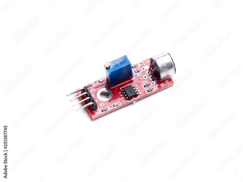 Sound Sensor Arduino Stock Photo Adobe Stock
