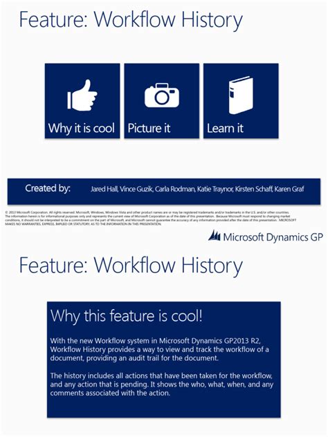 Gp2013 R2 Workflow History Pdf