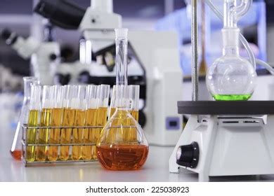 Bacteria Culture Flask That Shaked By Stock Photo Shutterstock