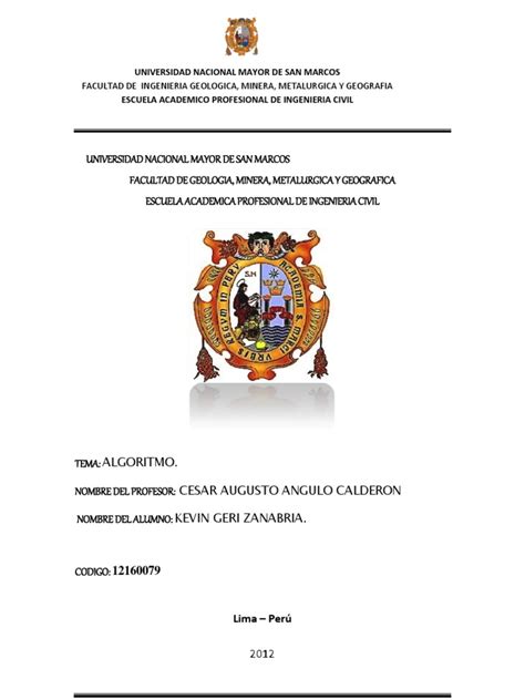 Algoritmo Pdf Algoritmos Ciencias De La Computación