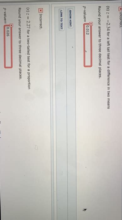 Solved Chapter Section Exercise Find The P Value Chegg