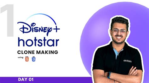Hotstar Clone Using Html Css And Bootstrap Free Bootcamp Day 01