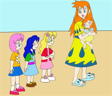 Daisy Violet And Lily Are In Toruble By Animedalek1 On Deviantart