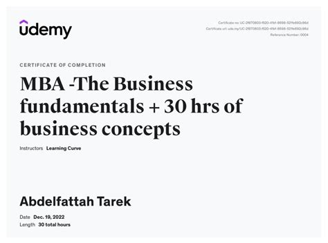 abdelfattah tarek qassem on linkedin udemy course completion certificate