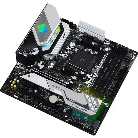 ASRock B550M Steel Legend AMD B550 So.AM4 Dual Channel DDR mATX Retail ...