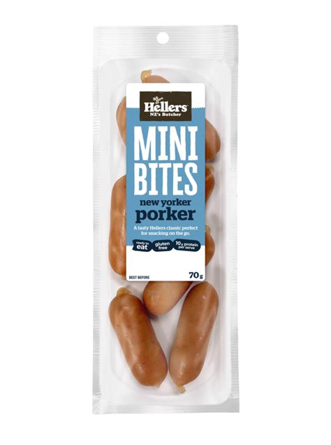 Mini Bites New Yorker Porker Hellers