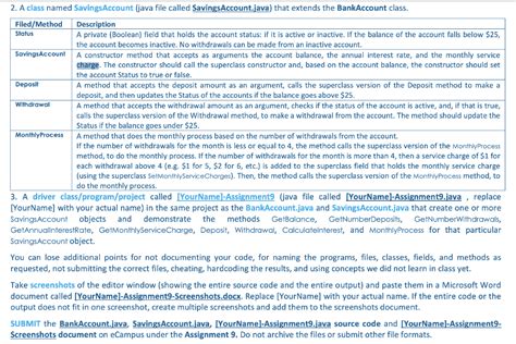 Solved 1 An Abstract Class Named Bankaccount Java File