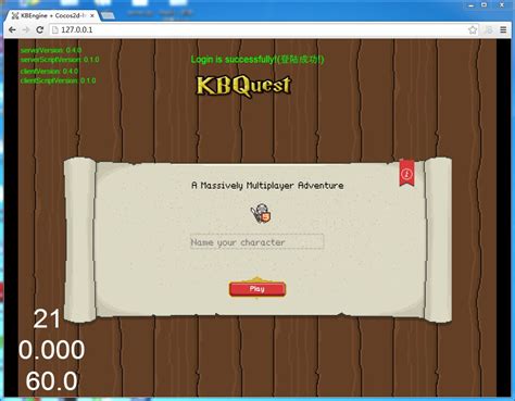 GitHub Kbengine Kbengine Cocos D Js Demo This Client Project Is Written For Kbengine A MMOG