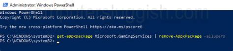 Fix Gaming Services In Windows Computersluggish