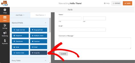 How To Add Hcaptcha To Wordpress Forms Recaptcha Alternative