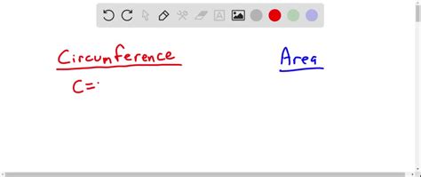 SOLVED What Is The Formula For The Circumference C Of A Circle Of Radius R What Is The Formula