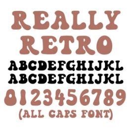 Really Retro Font