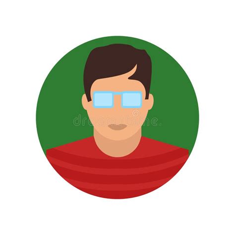 Nerd Icon Vector Isolated On White Background Nerd Sign Linear And Stroke Elements In Outline