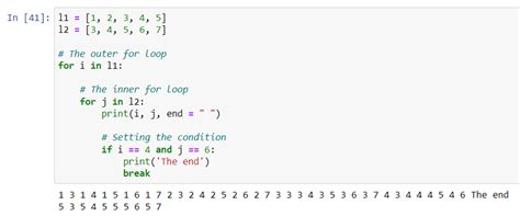 List Comprehensions Break Continue Exception Handling In Python Nomidl